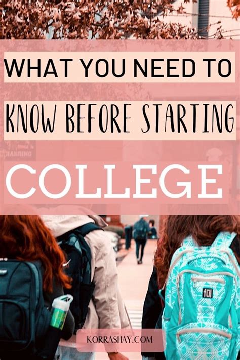 The Best College Freshman Advice For Your First Day At College Artofit