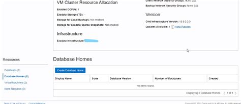 Exadata Cloud Service Creating New Database Home Aristadbas Oracle Blog