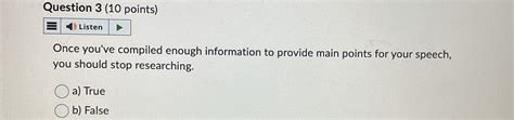 solved question 3 10 ﻿points once you ve compiled enough