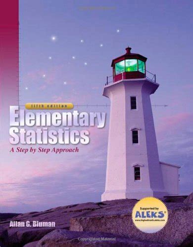elementary statistics a step by step approach allan g bluman