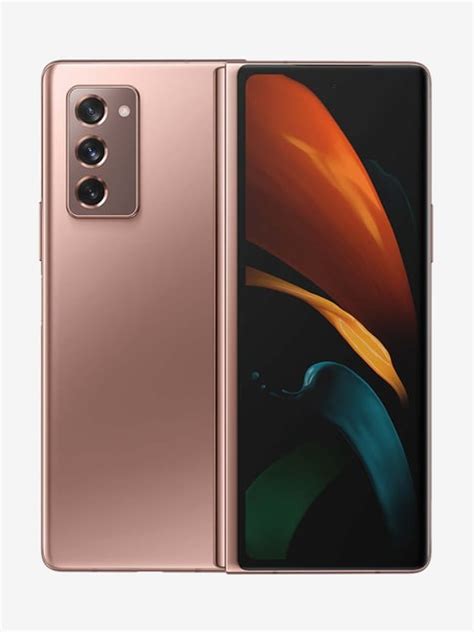 Buy Samsung Galaxy Z Fold GB Bronze GB RAM Dual SIM G Online At Best Price Tata CLiQ