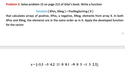 Solved Problem 3 Solve Problem 15 On Page 212 Of Gilats