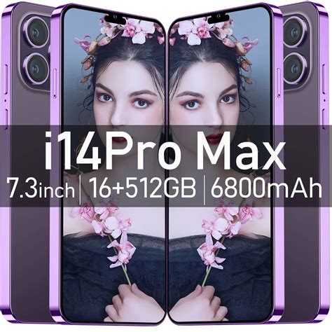 Hot Selling I Phone14 Pro Max 4+64gb 7.3 Inch 14 Pro Max Full Display ...