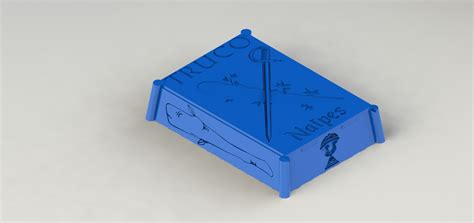 Archivo STL Caja para mazo de Truco Modelo de impresión D para descargarCults