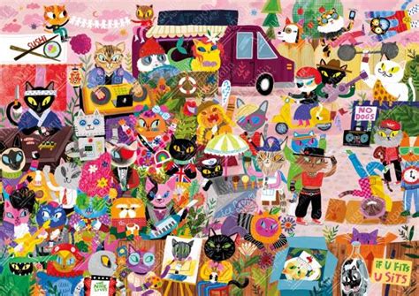 Magnolia 1000 Darabos 2120 Cat Crowd Lauren Lowen Special