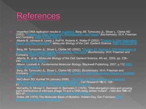 Dna Replication Ppt PPTX Chemistry Science