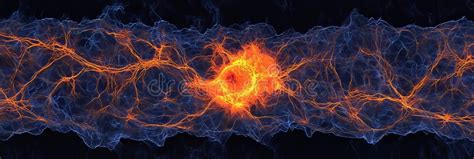 Complex Neuro Glial Web Designs Integrating Neurons And Glial Cells Created For Biomedical