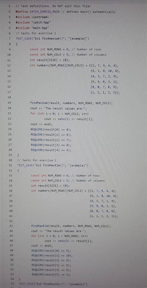 Solved Discussion Topic : Processing 2D Array and Passing to | Chegg.com