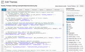 How To Replace Default Theme And Plugin Editor In Wordpress
