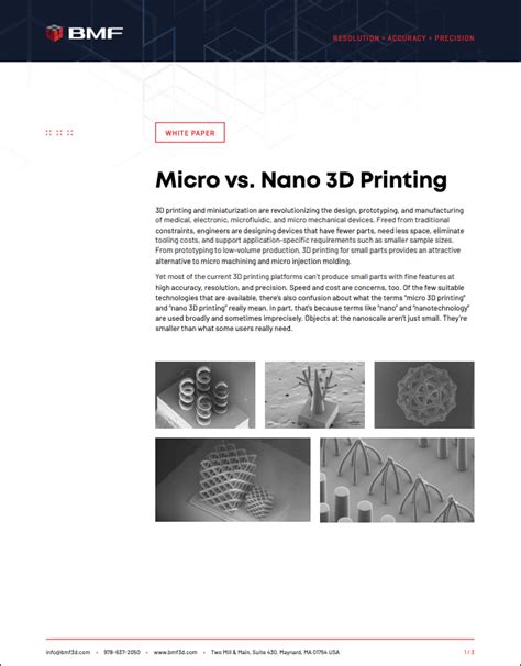 Micro Vs Nano 3d Printing