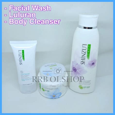 Jual Paket Hemat 3in1 Shinzui Original Body Scrub Shinzui 120gr
