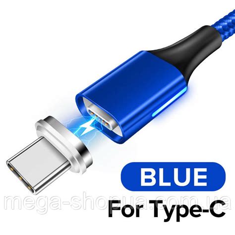 Магнитный кабель для быстрой зарядки, передачи данных USB - Type-C ...