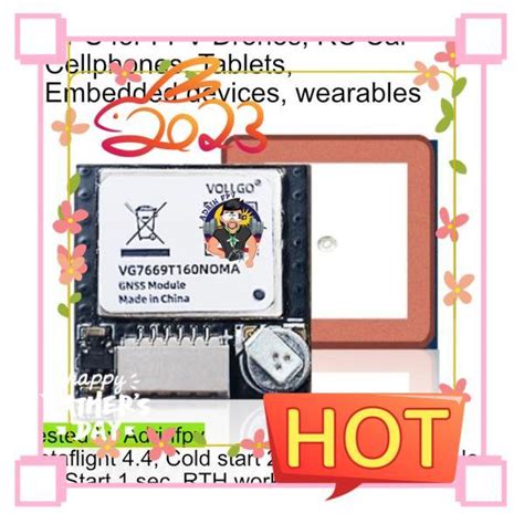 Drones And Cameras GPS Vollgo For FPV Drone Cellphone Wearables