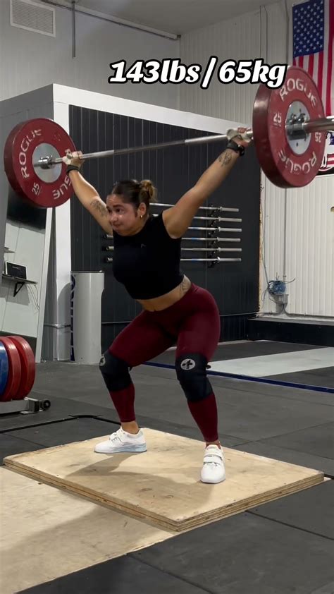 143lbs65kg Weightlifting Olympicweightlifting Strongwomen Oly