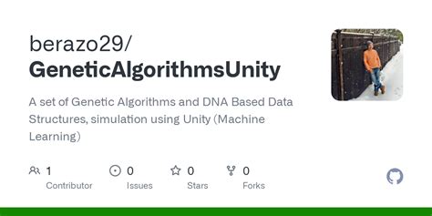 GitHub Berazo GeneticAlgorithmsUnity A Set Of Genetic Algorithms And DNA Based Data