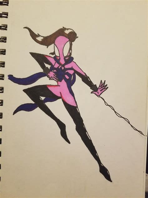 Oc Wanted To Draw My Spidersona Before Across The Spider Verse
