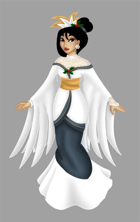 Mulan Dress Up Deviantart Mulan Christmas Dress By Opal I Mulan