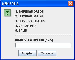 Full Codigos Java Pila Implementado Con Array En Java