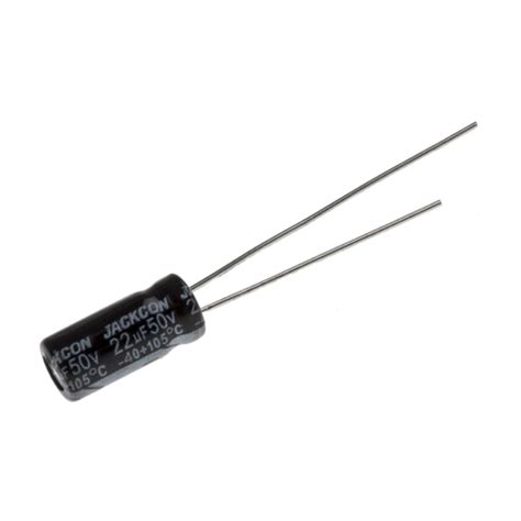 Rs Pro 7111438 22 Microfarad Aluminium Electrolytic Capacitor 50v Dc Radial Through Hole Eezee