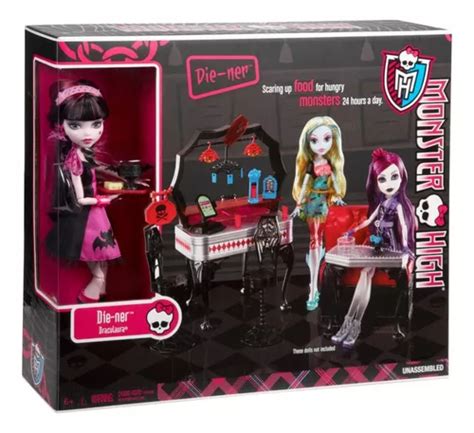 Monster High Draculaura Creepy Cafe Die Ner Mattel 2012 Frete Grátis