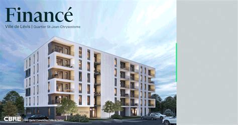 Cbre Capital Canada Est Ravi Dannoncer Le Financement De Construction