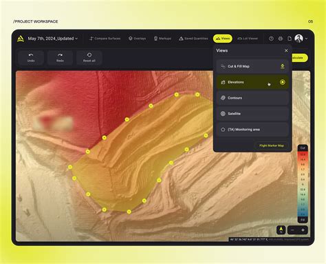 Geospatial 3d Data Processing Platform Construction App Behance