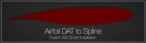 Install Fusion 360 Airfoil Script 3 Easy Steps Rc Cad