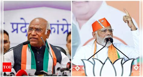 Have Courage To Listen Too Congress To Pm Modi Over Kharges Ravan