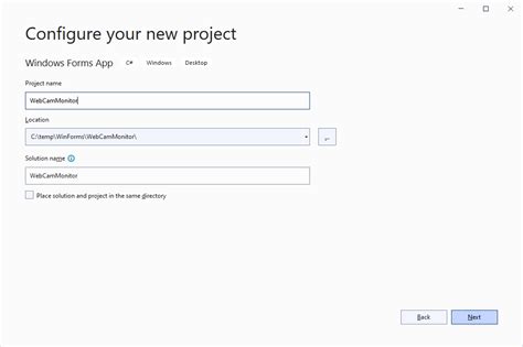 Blogs C Winforms Webcam Monitor