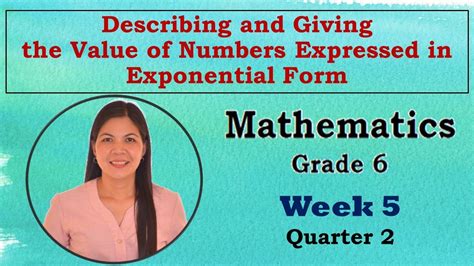 Exponential Form Grade 6