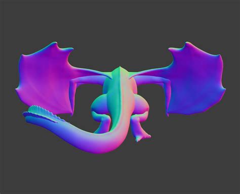 Simple Dragon Figurine By Macroglossum Download Free Stl Model