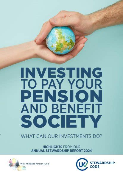 Investing To Pay Your Pension And Benefit Society