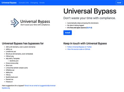 Universal Bypass 對付廣告連結利器，自動跳過惱人的倒數計時畫面