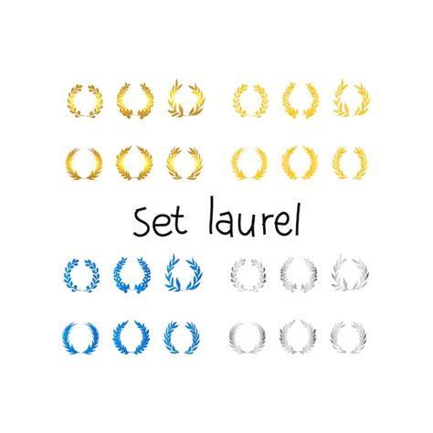 잎 을 은 꽃 의 둥근 프레임 프리미엄 벡터