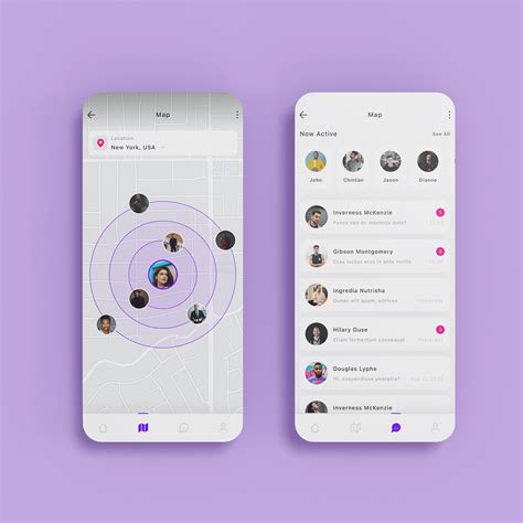 Dating App Ui Design App Ui Design On Behance