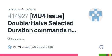 Mu Issue Double Halve Selected Duration Commands Not Actioned During