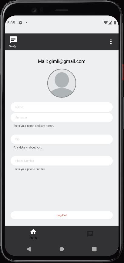GitHub Commandiron ComApp Native Android Simple Chat Application