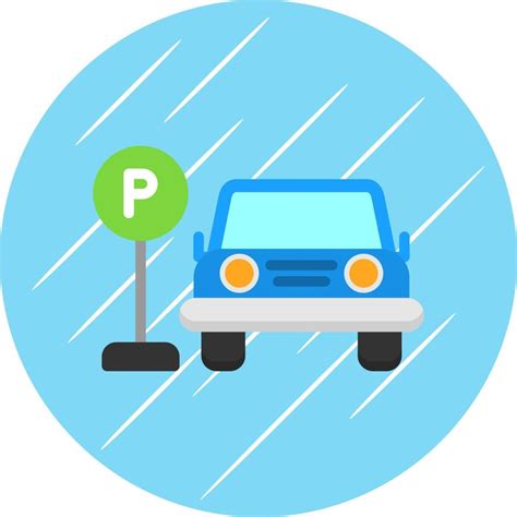 Car Parking Vector Icon 20036353 Vector Art At Vecteezy