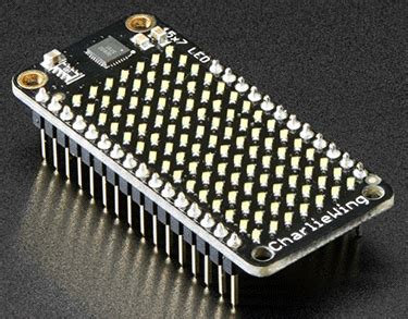 CircuitPython Hardware Charlieplex LED Matrix