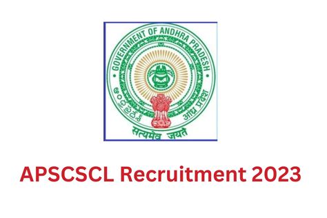 APSCSCL Recruitment TA DEO And Helper