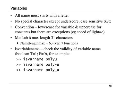 Ppt Matlab Lesson 1 Overview And Environment Powerpoint Presentation