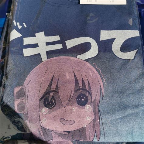 注文 ぼっち・ざ・ろっく先行販売品サイズl後藤ひとりtシャツいいいいイキってすみません