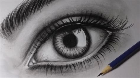Como Desenhar Um Olho Realista How To Draw Realistic Eye Youtube