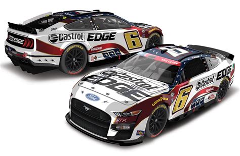 2023 Brad Keselowski 6 Castrol Edge Nascar Salutes 124 Diecast