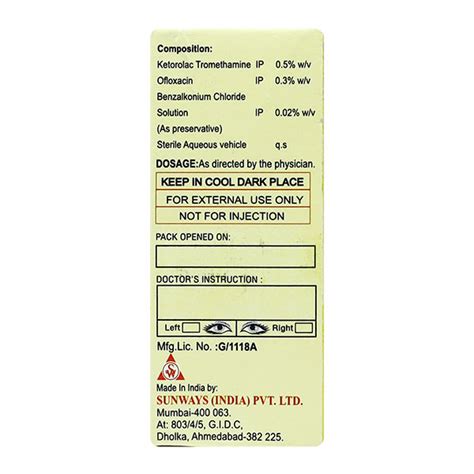 Buy Algic Plus Eye Drops 5ml Online At Upto 25 Off Netmeds