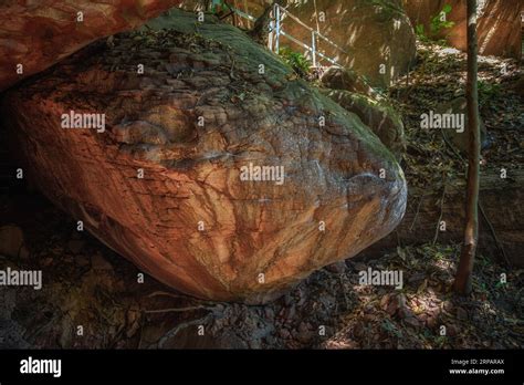 The Beautiful Scenery Of The Nakee Cave At Phu Langka National Park