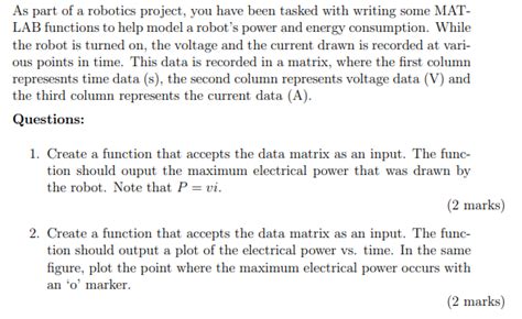 Solved Please Help Me With Question 2 With Mathlab Code