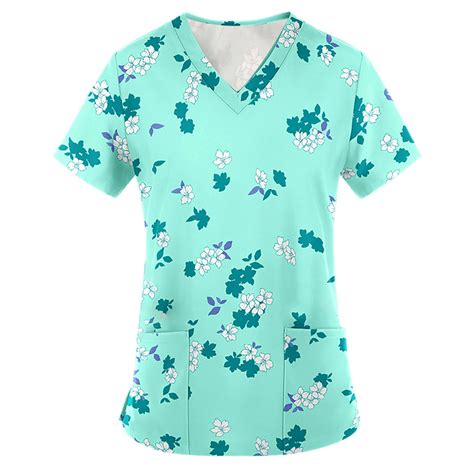 Funicet Savings Clearance 2023 Plus Size Tops For Women Scrubs Tops