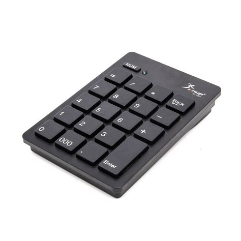 TECLADO NUMÉRICO KNUP S FIO PRETO KP 2038 Digital e Cia