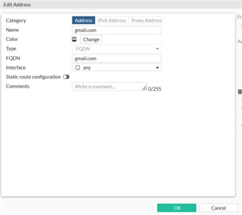 wildcard fqdn custom and address cannot be the same name r fortinet
